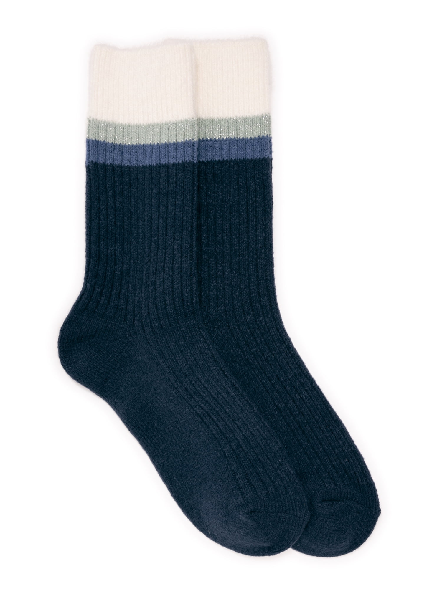 Muk LUKS Women's Microfiber Crew Boot Sock, 1-Pack, Size 6-11 - Walmart.com