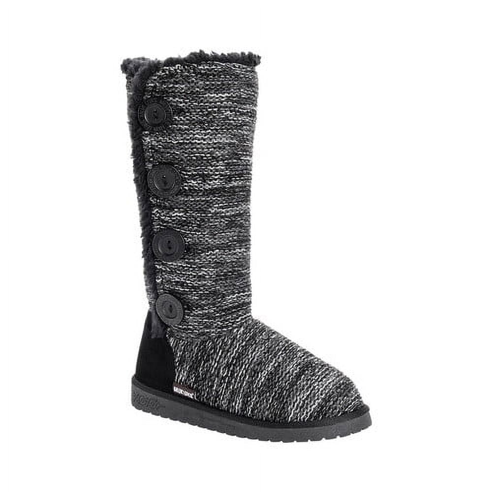Muk Luks Liza Faux Fur Lined Button Boot (Women's) - Walmart.com