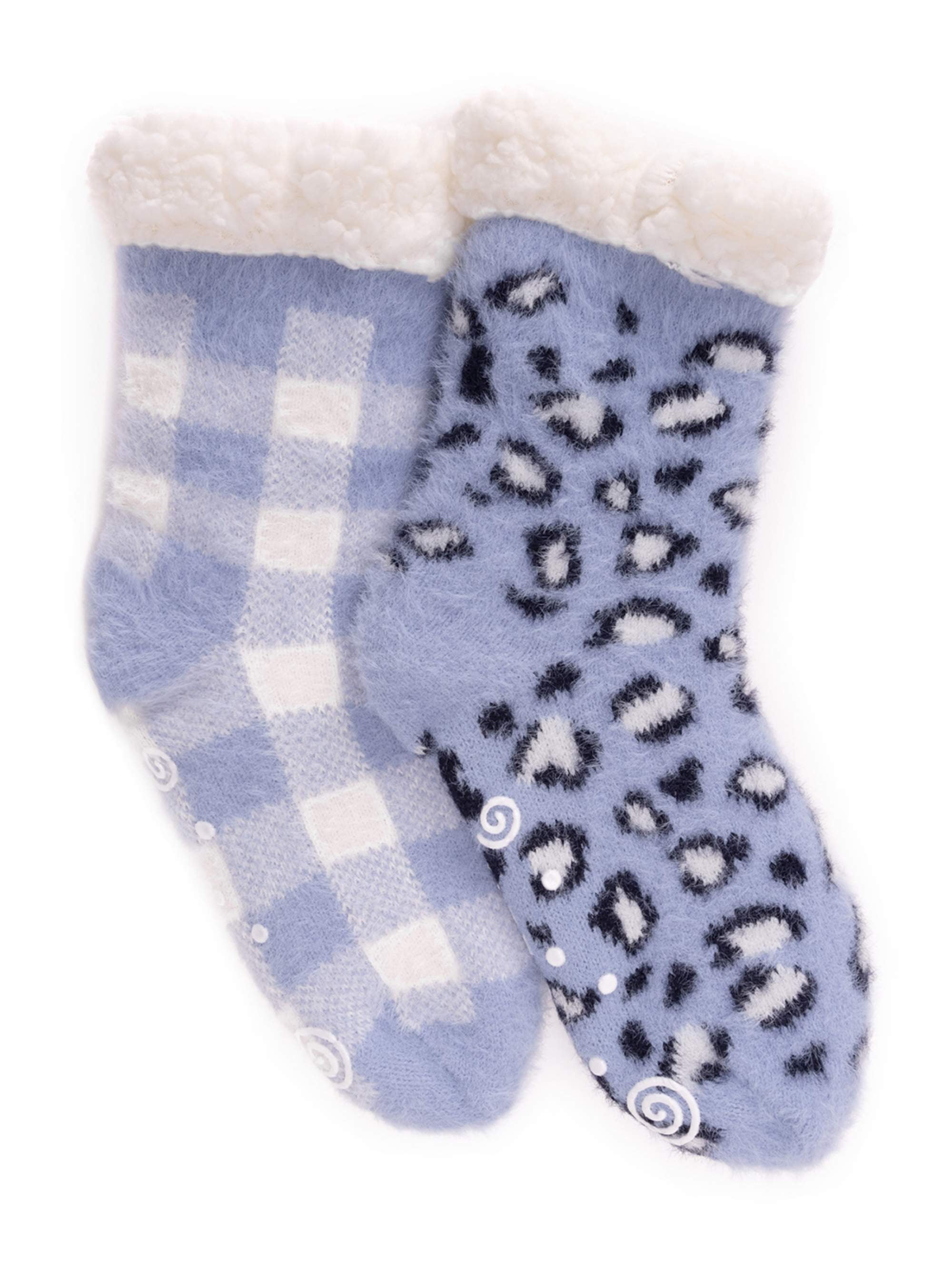 Muk Luks Women's Cabin Sock, 2 Pair - Walmart.com
