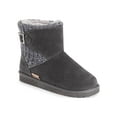 Muk Luks Women's Melly Knit Faux Fur Lined Bootie, Wide Width Available ...
