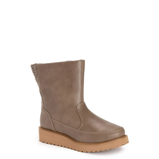 Muk Luks Women's Slope Natalie Boots, Sizes 6-11 - Walmart.com