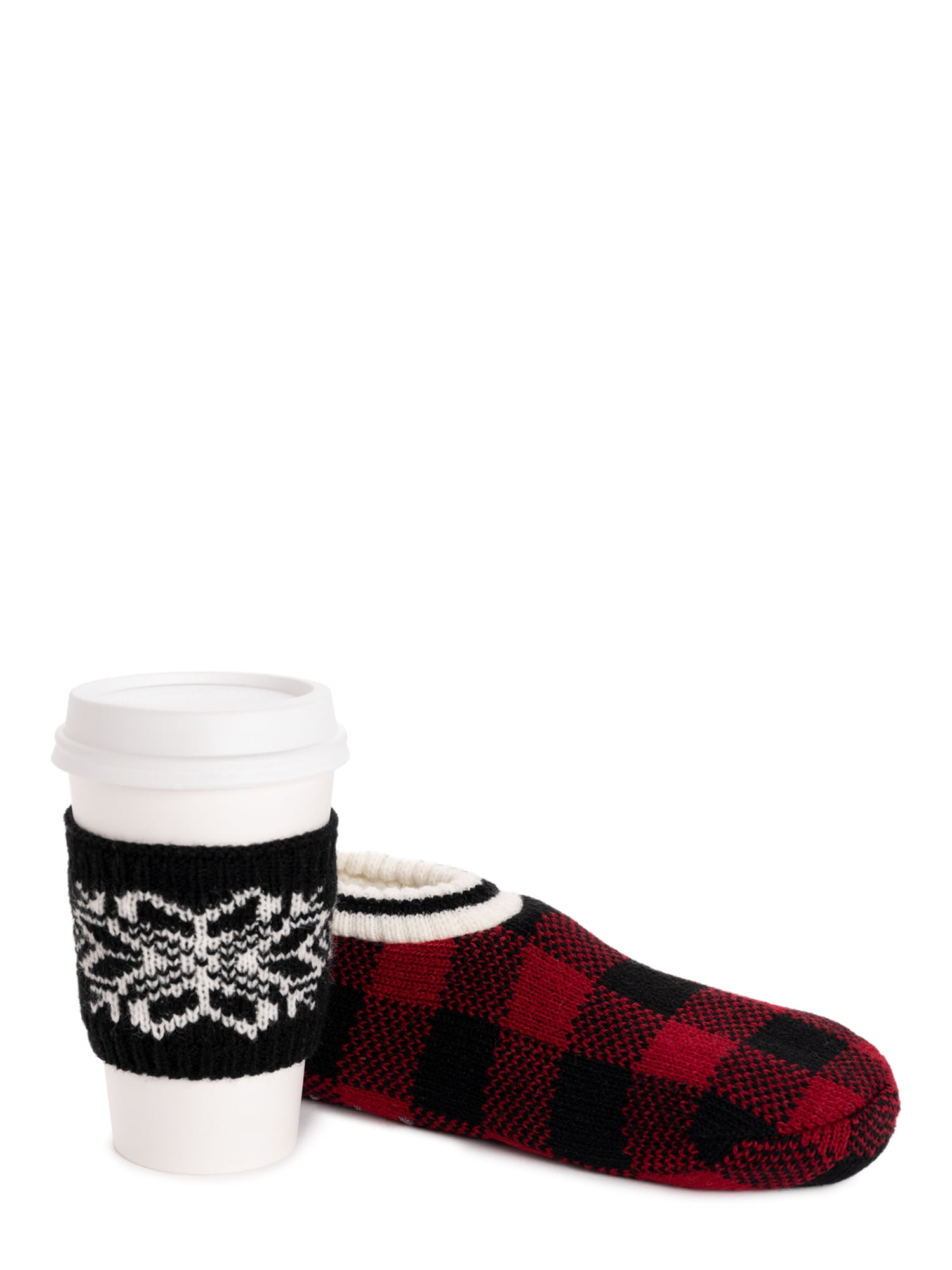 Muk Luks Women's Sweater Low-Cut Slipper Sock Gift Set - Walmart.com