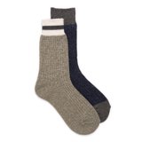 MUK LUKS women's Crew Socks - 2-Pair Pack, Recycled Polyester - Walmart.com