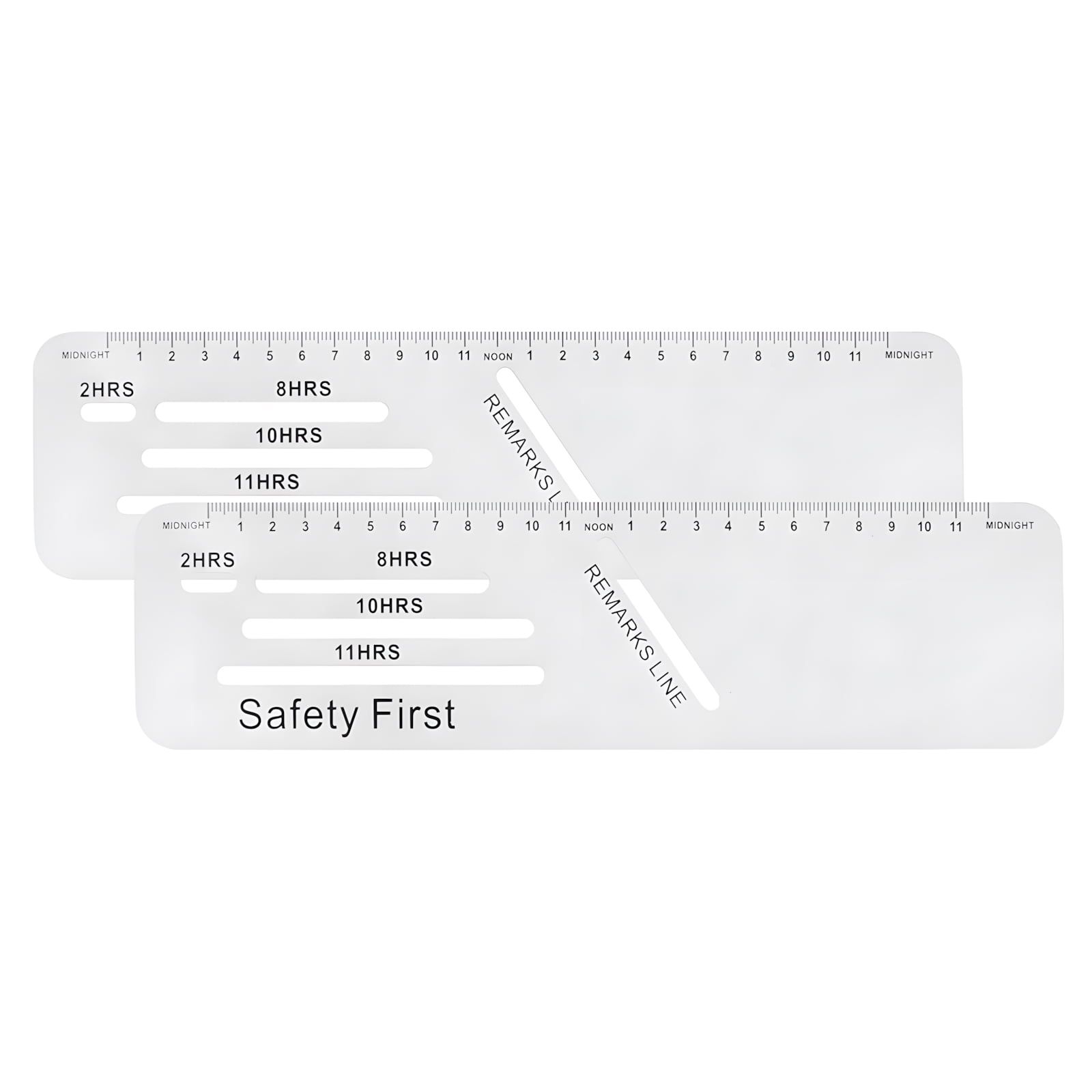 Muka 10 Pcs Truck Logbook Rulers - Walmart.com