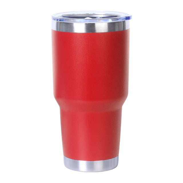 Muka 30 Ounce Stainless Steel Tumbler with Lid, Double Wall Vacuum ...