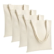 Premium Canvas Tote Bags | Pack of One | Heavy Duty 100% Cotton With ...