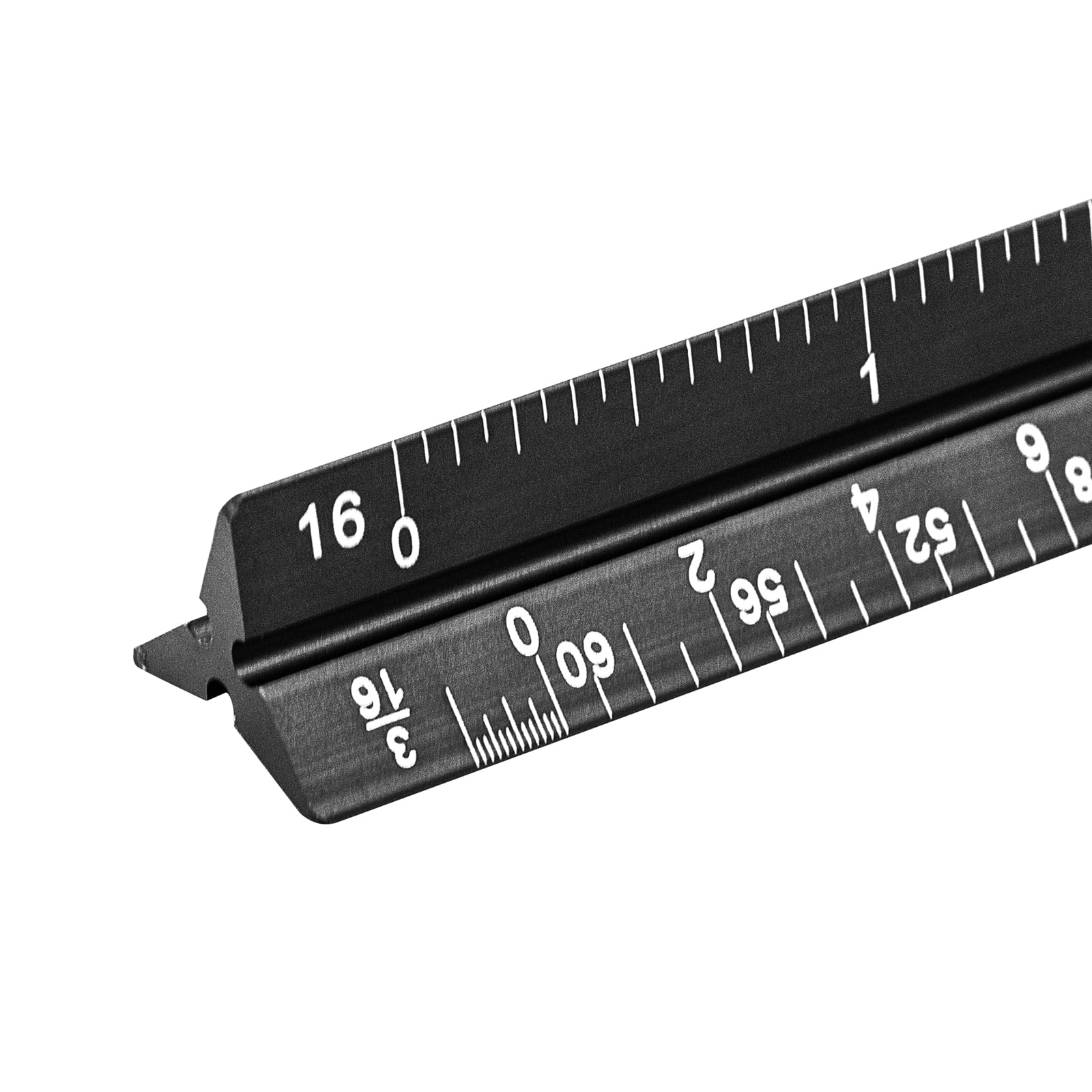 Muka Architectural Scale Ruler, Imperial Measurements 6 Inch, Pocket ...