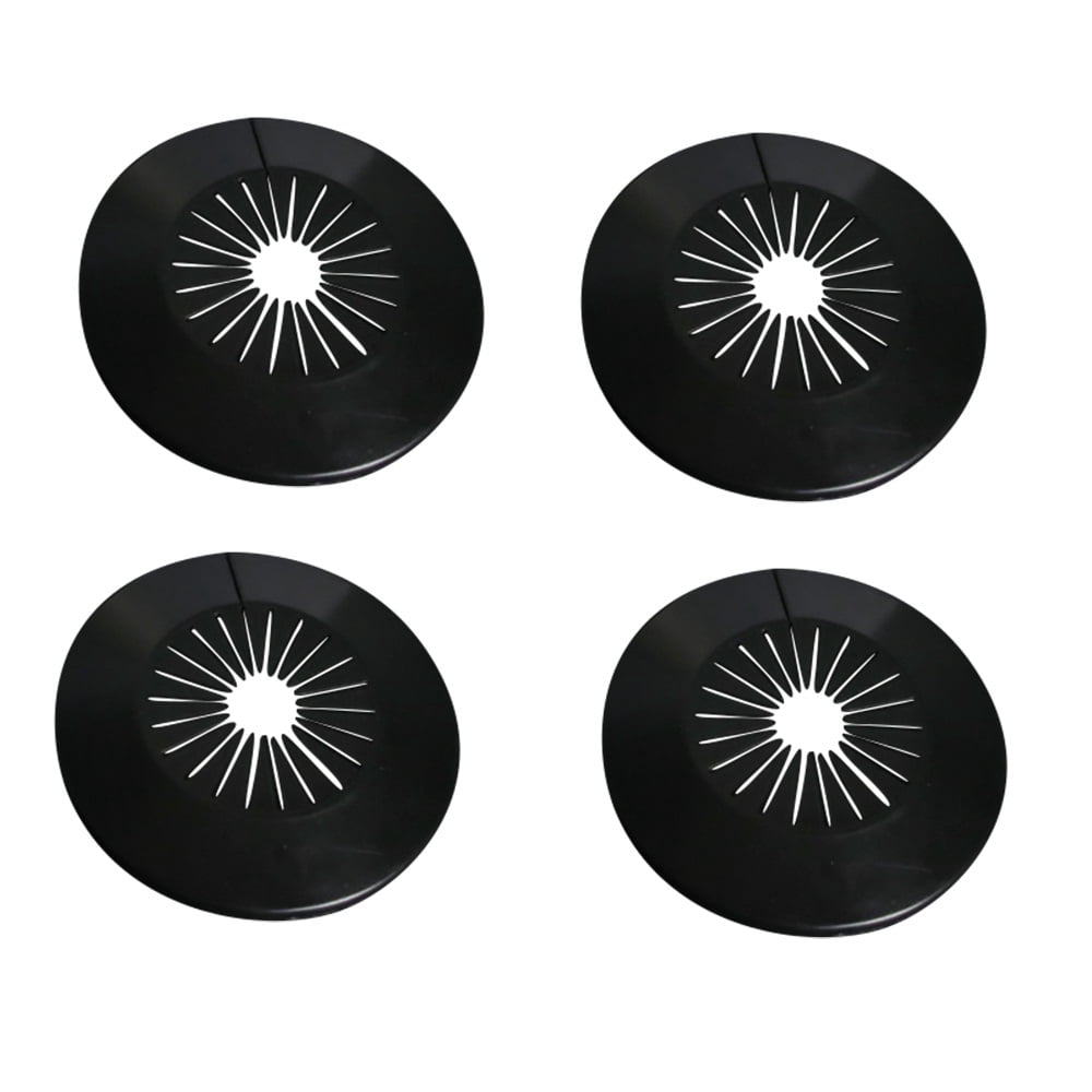Muka Wall Flange Easy Installation 4Pcs Plastic Radiator Escutcheon ...