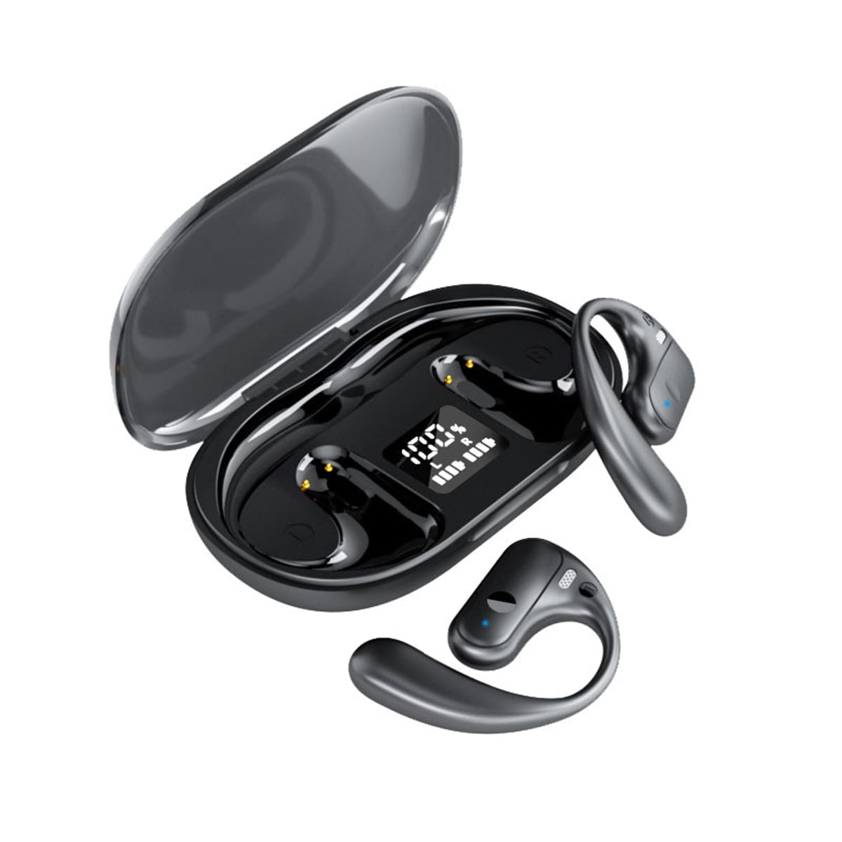 Mukay Wireless Earbuds，Wireless Bluetooth Headphones, Clip-on ...