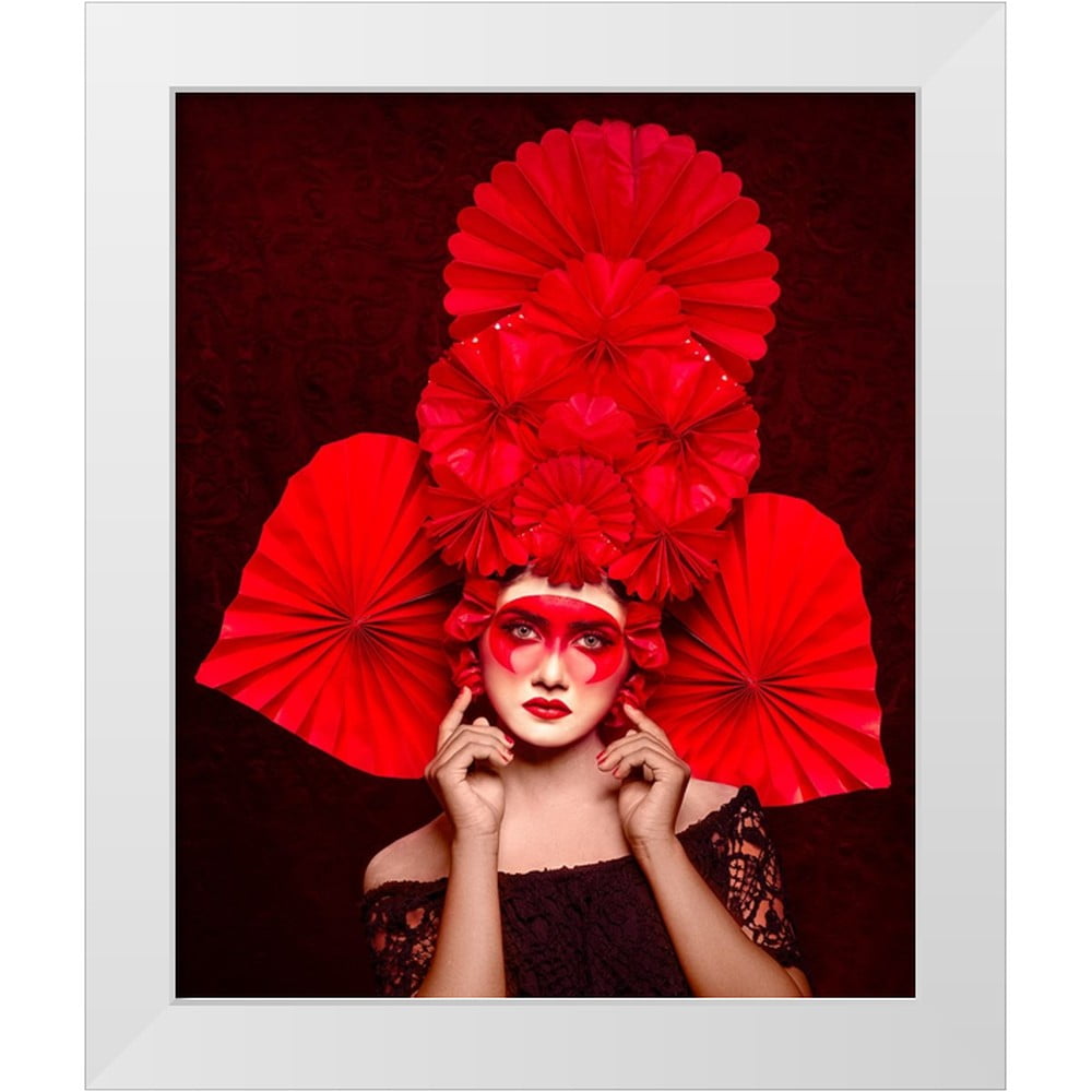 Mukherjee, Debarghya 26x31 White Modern Wood Framed Museum Art Print ...