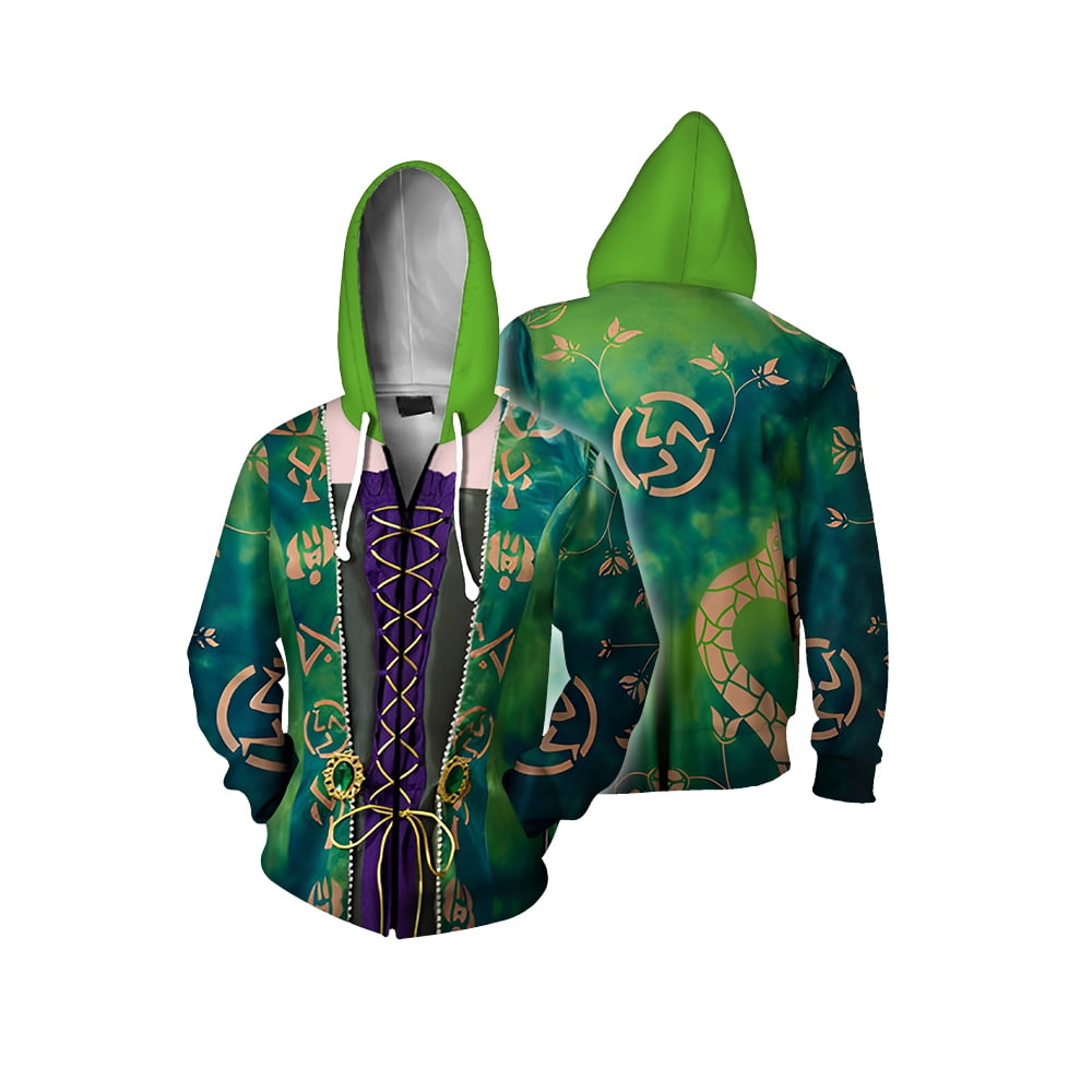 Mukola Hocus Pocus Winifred Mary Sarah Cosplay 3D Printed Hoodie ... Mukola Hocus Pocus Winifred Mary Sarah Cosplay 3D Printed Hoodie ...