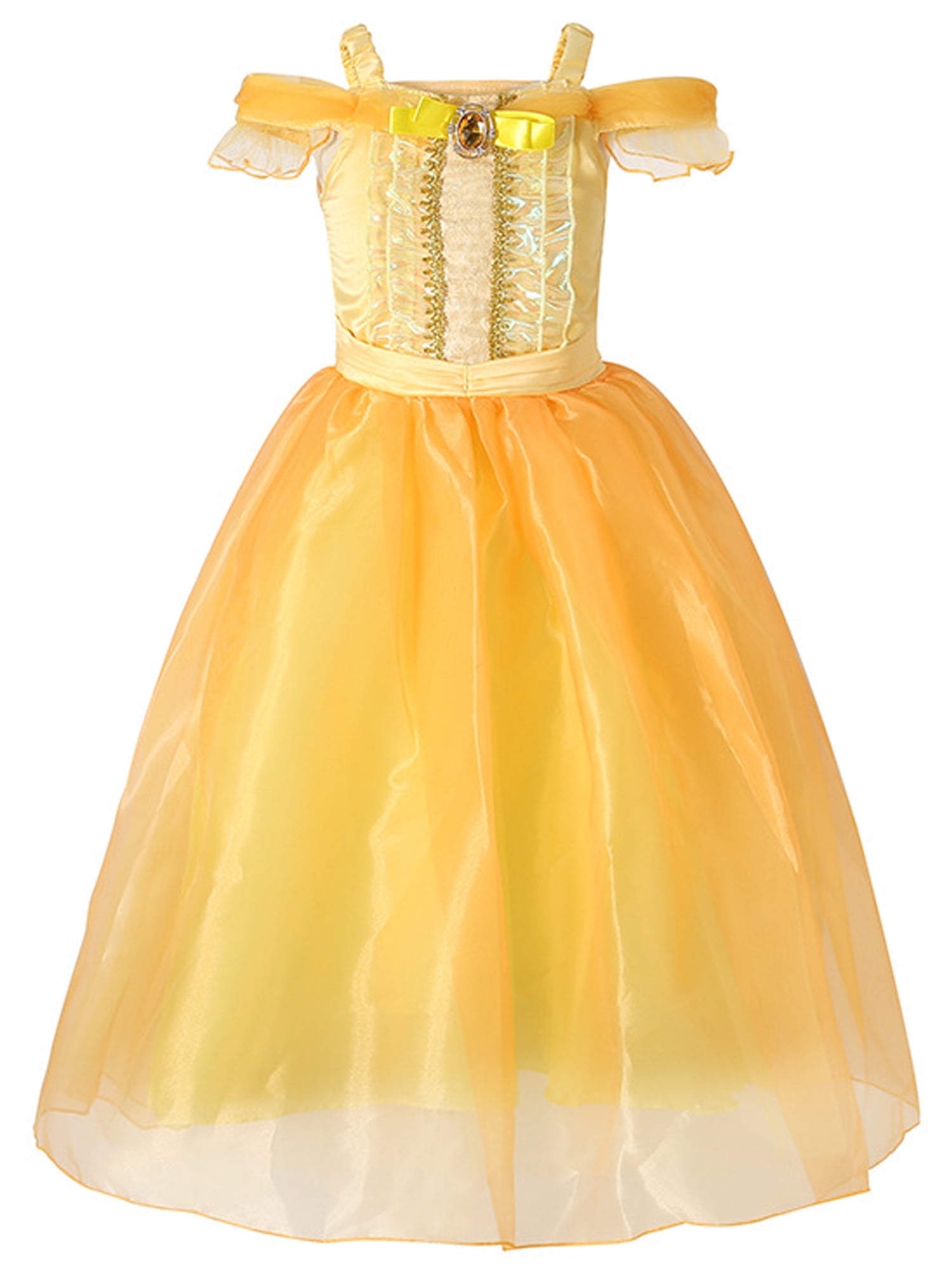 Mukola Princess Costume for Girls Princess Dress Up Fancy Chirstmas ...