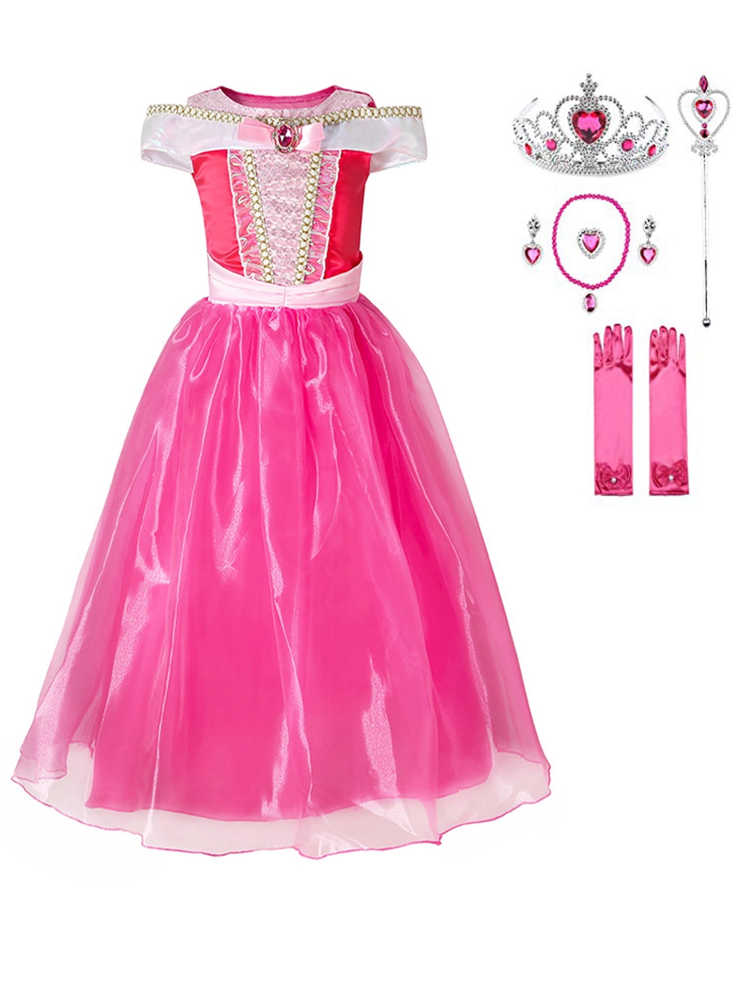 Mukola Princess Costumes Birthday Party Halloween Costume Cosplay Dress ...