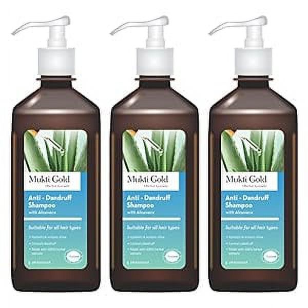 Mukti Gold Anti-Dandruff Shampoo 500ml with Aloe Vera | Hydrates ...