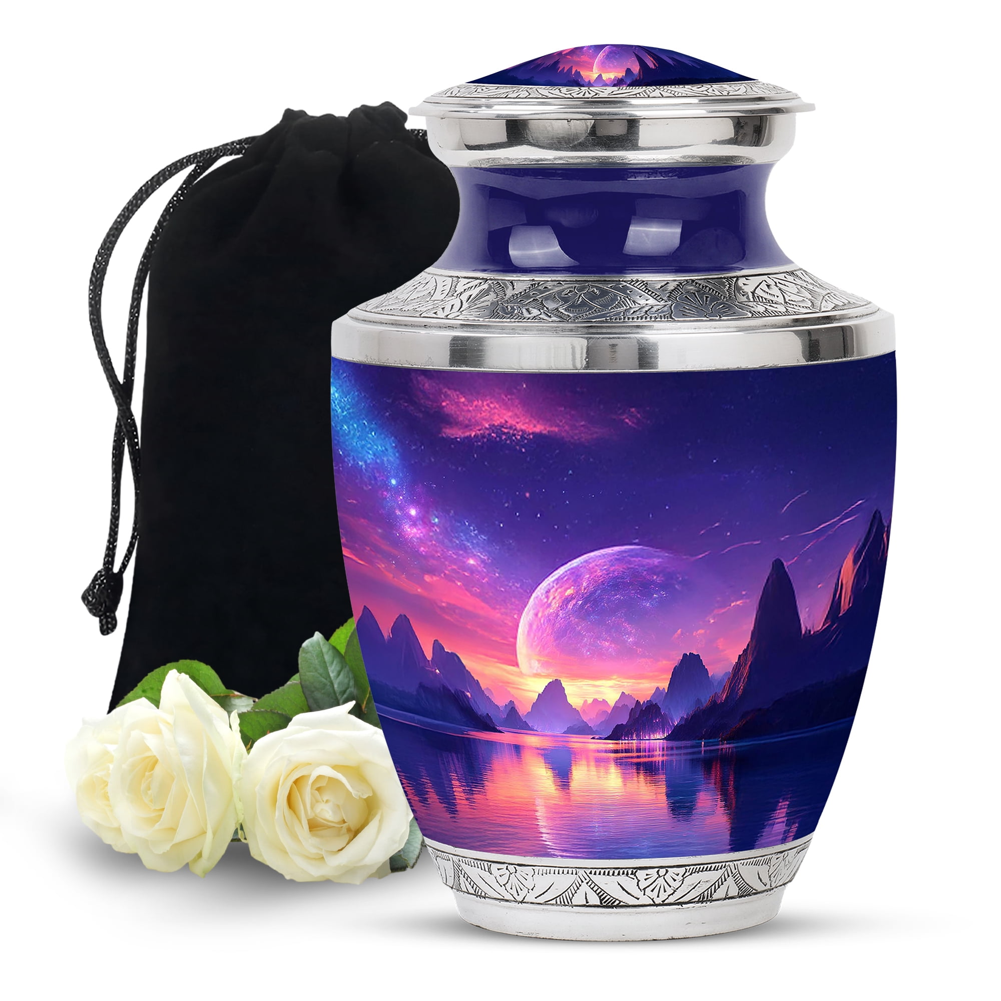 Muktive Galaxy Urns for Ashes Adult Male - Urns for Human Ashes Man ...