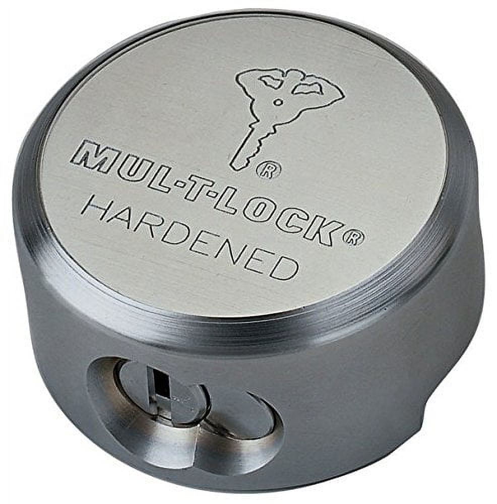 Mul-T-Lock 206SP-TR100 Puck Padlock, Keyed Different Interactive+ ...