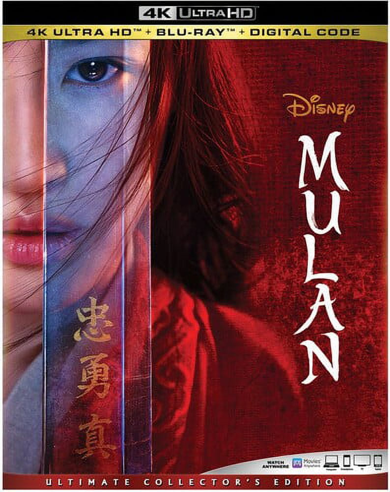 Mulan (4K Ultra HD + Blu-ray + Digital Copy), Disney, Action ...