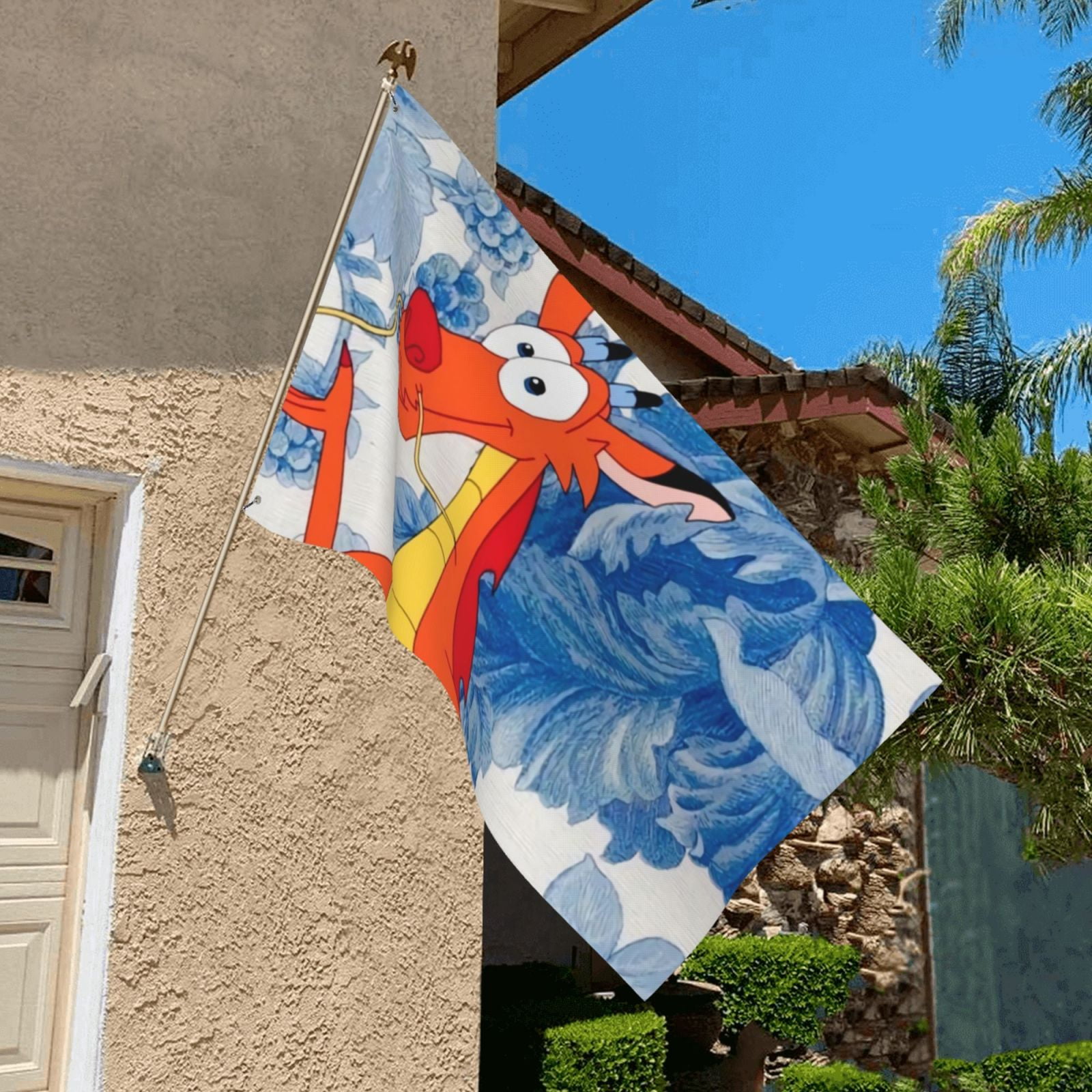 Mulan Garden Flag 3x5 Feet Indoor Decoration Flag Outdoor Courtyard ...