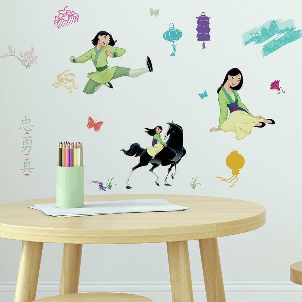 Mulan Peel and Stick Wall Decals - Walmart.com