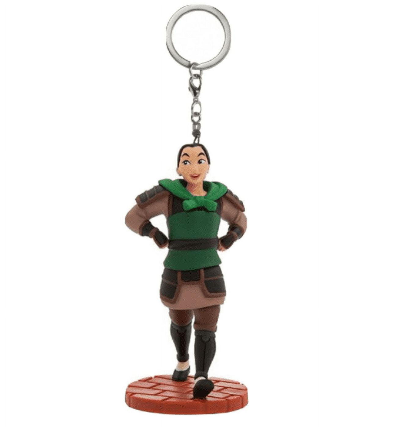 Mulan Warrior Soldier PVC Key Ring Keychain Figure Figurine Charm ...