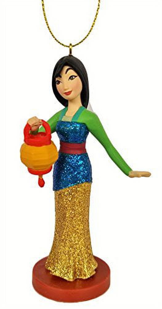Mulan - in Traditional Dress (Princess) Figurine Holiday Christmas Tree ...