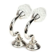 Efavormart Set of 2 | 7" Gold Barrette Style Acrylic Crystal Curtain ...