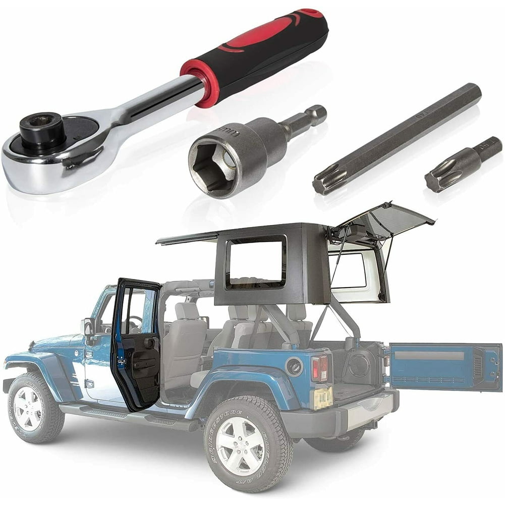 Mulanimo Hard Top and Door Quick Release Tool Set Removal Wrench Tool ...