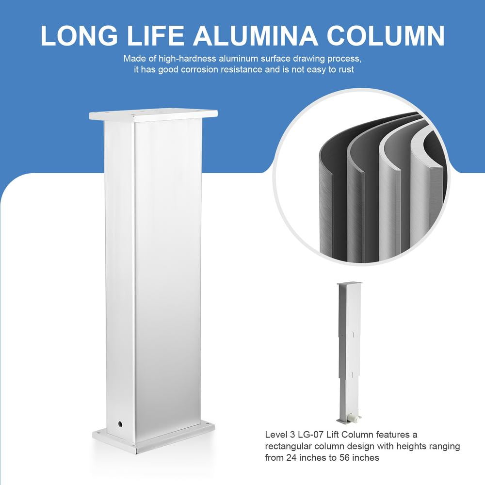 Mulaxen Boat Tables Marine Base Mount Rv Adjustable Table Legs Base ...