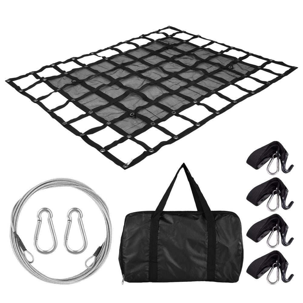 Mulaxen CARGO NETS - Heavy Duty Cargo Net-1,500 lbs - Truck Accessory ...