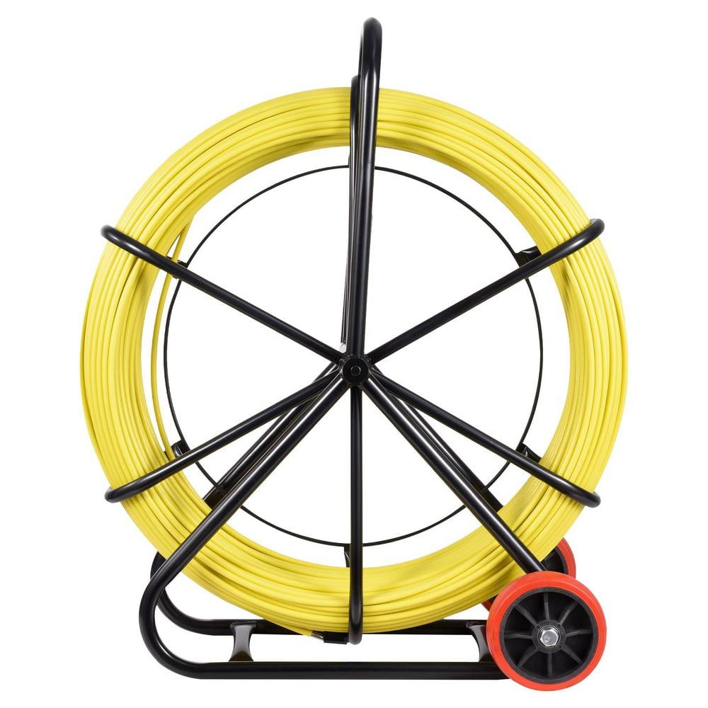 Mulaxen Duct Rodder Fish Tape Puller Portable Fiberglass Wire Cable ...