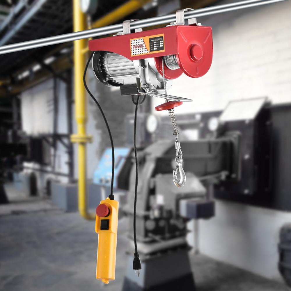 Mulaxen Electric Hoist 110 Volt Electric Hoist Electric Cable Hoist ...