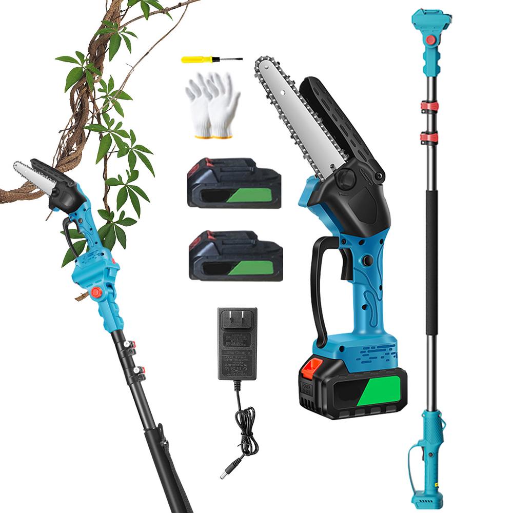 Mulaxen Electric Pole Saws for Tree Trimming 2 in 1 Mini Chainsaw ...