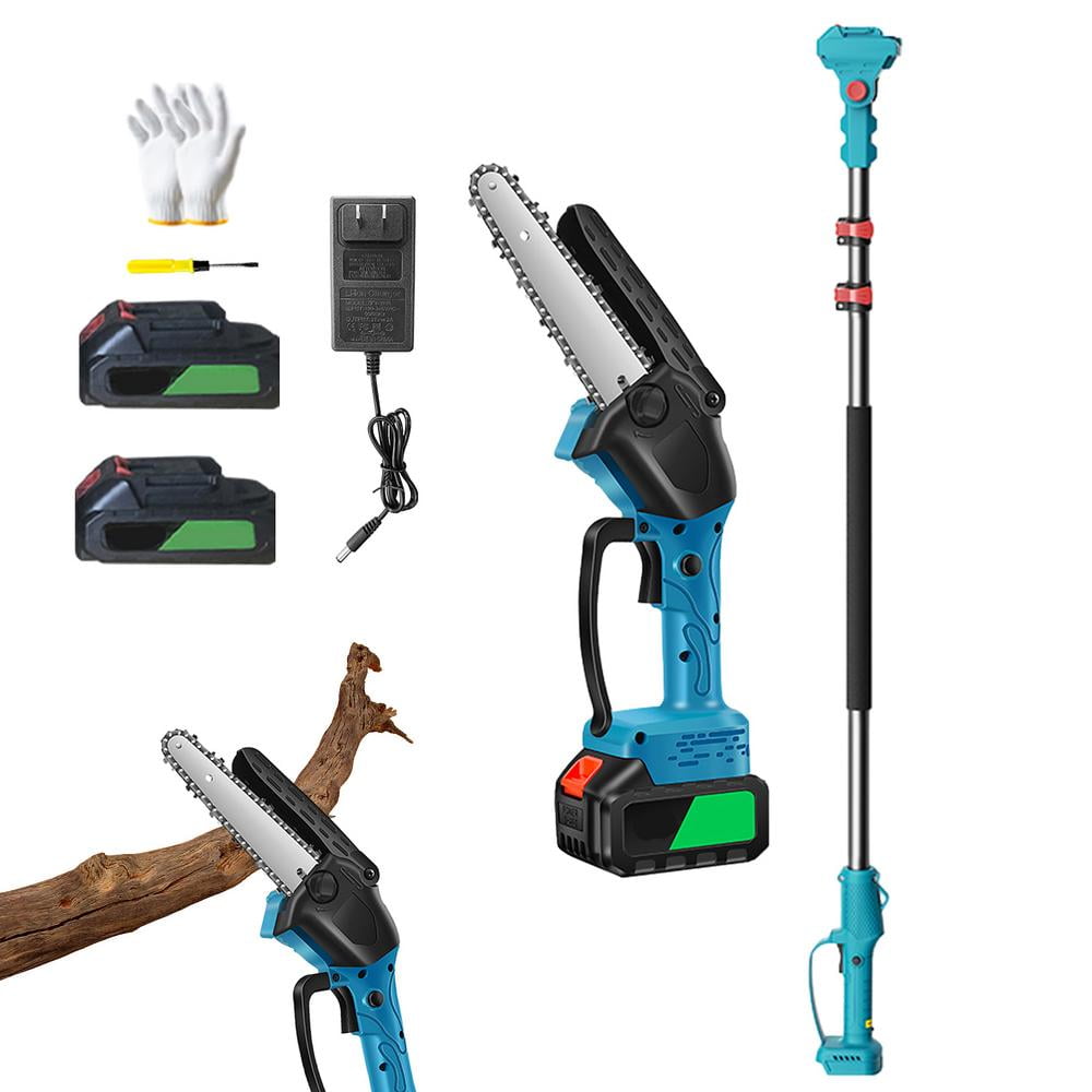 Mulaxen Electric Pole Saws for Tree Trimming Telescoping 2 in 1 ...