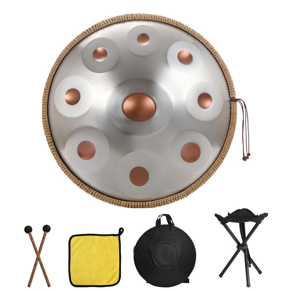 Mulaxen Handpan Drum, Handpan Drums for Adults, 22-Inch 9-Notes D Minor ...