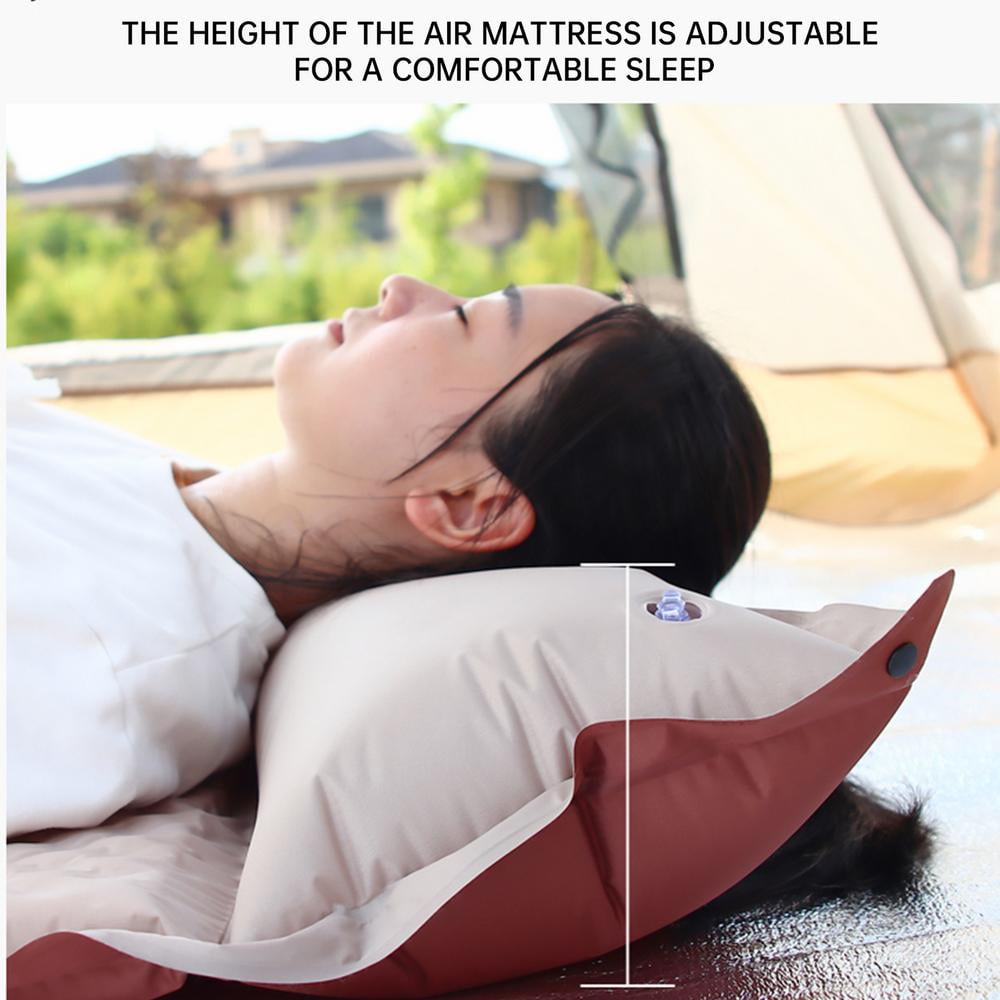 Mulaxen Inflatable Camping Mattress Blow up Air Mattress Portable Air ...