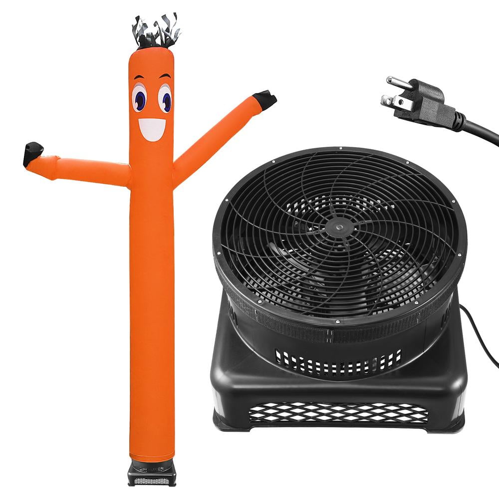 Mulaxen Inflatable Waving Man 20FT Tube Guy Dancing Blow up Orange ...