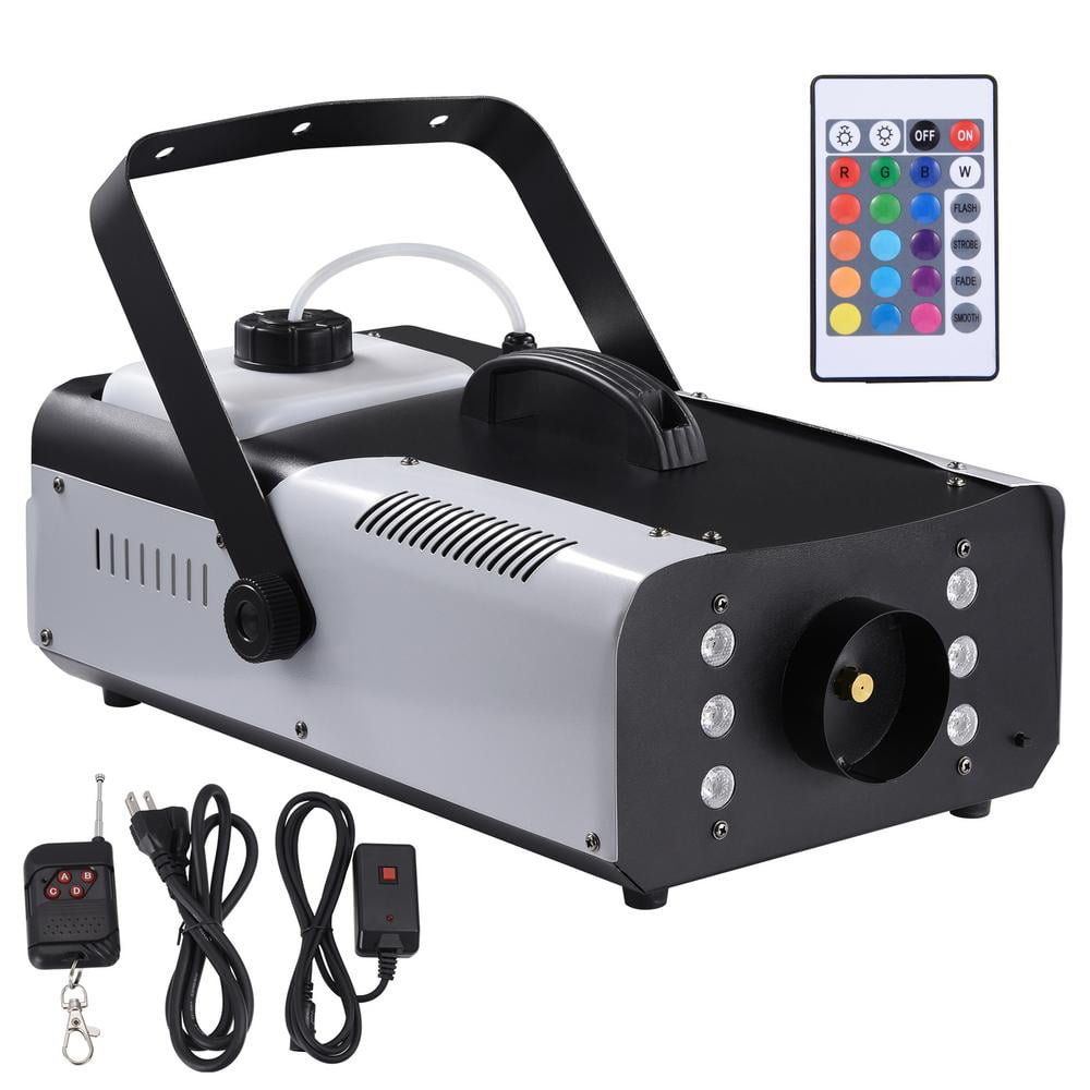 Mulaxen Outdoor Fog Machine 1500W Automatic Fog Machine 6 LED Lamp ...