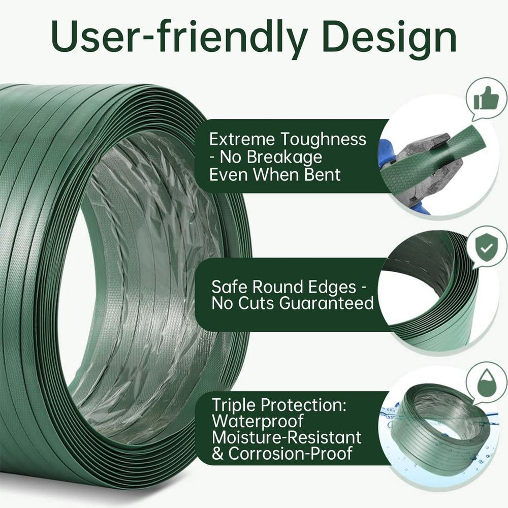 Mulaxen Packaging Banding Strapping Kit Banding Sealer Manual Banding ...