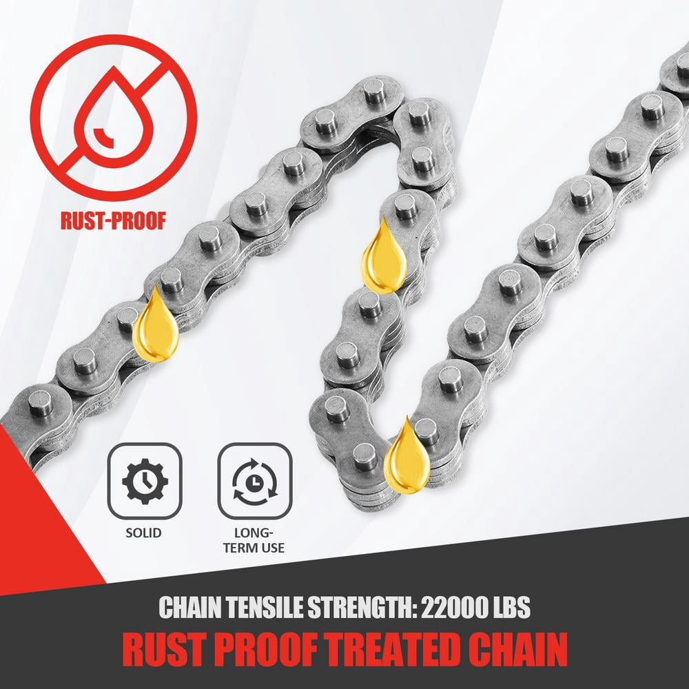 Mulaxen Pipe Wrench with Chain Metal Multipurpose Chain Wrench Wear ...