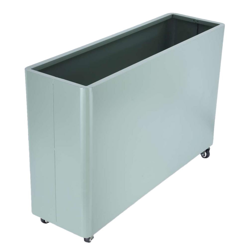 Mulaxen Planter Box with Wheels Garden Planter Box Movable Raised ...