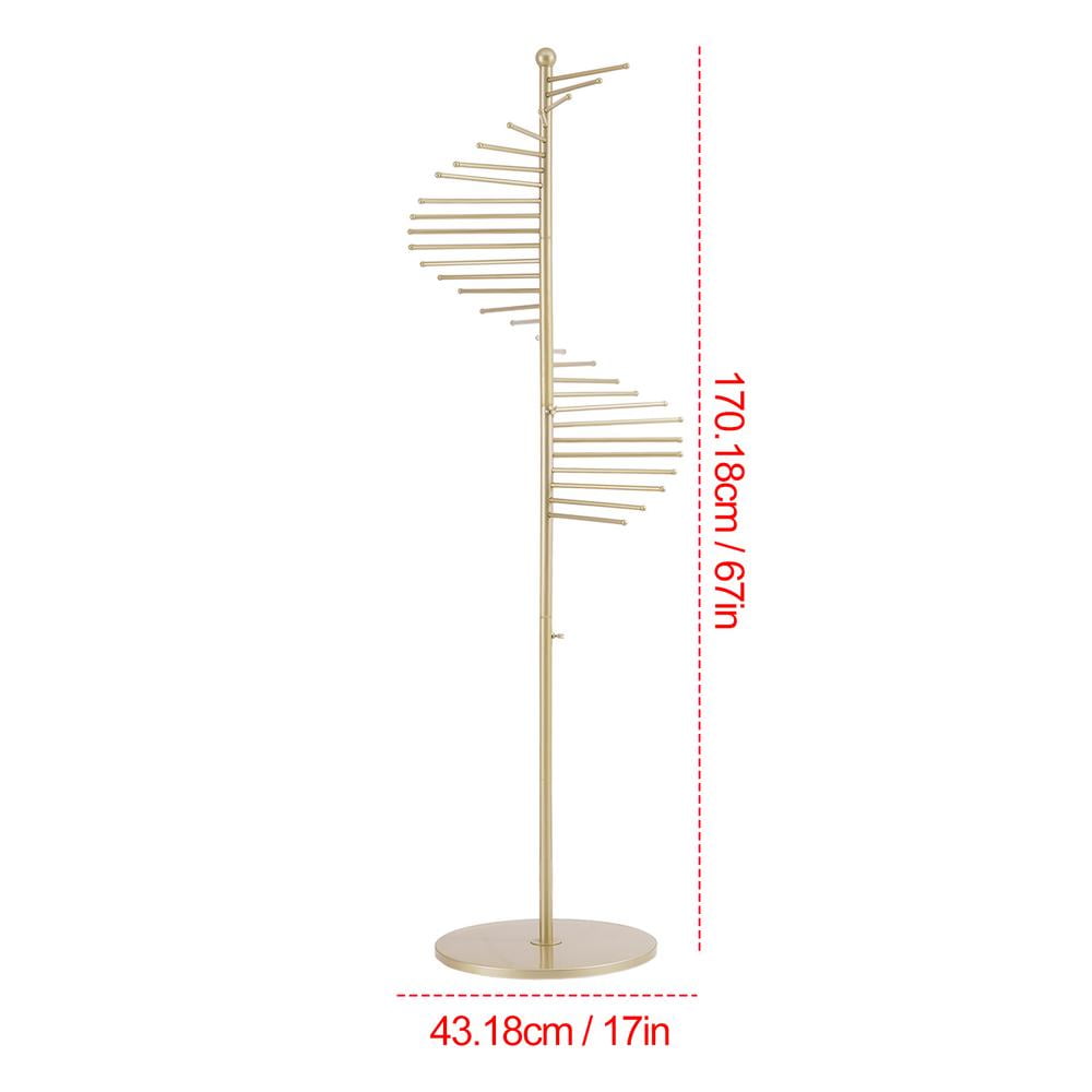 Mulaxen Scarf Display Rack, Retail Display Stand ,Metal Scarf Racks ...