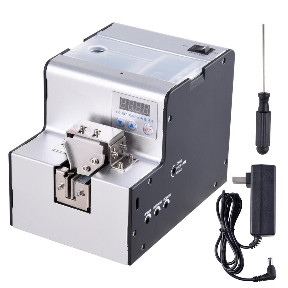 Mulaxen Screw Machine Tool Digital Display Screw Feeder 500cc Capacity ...