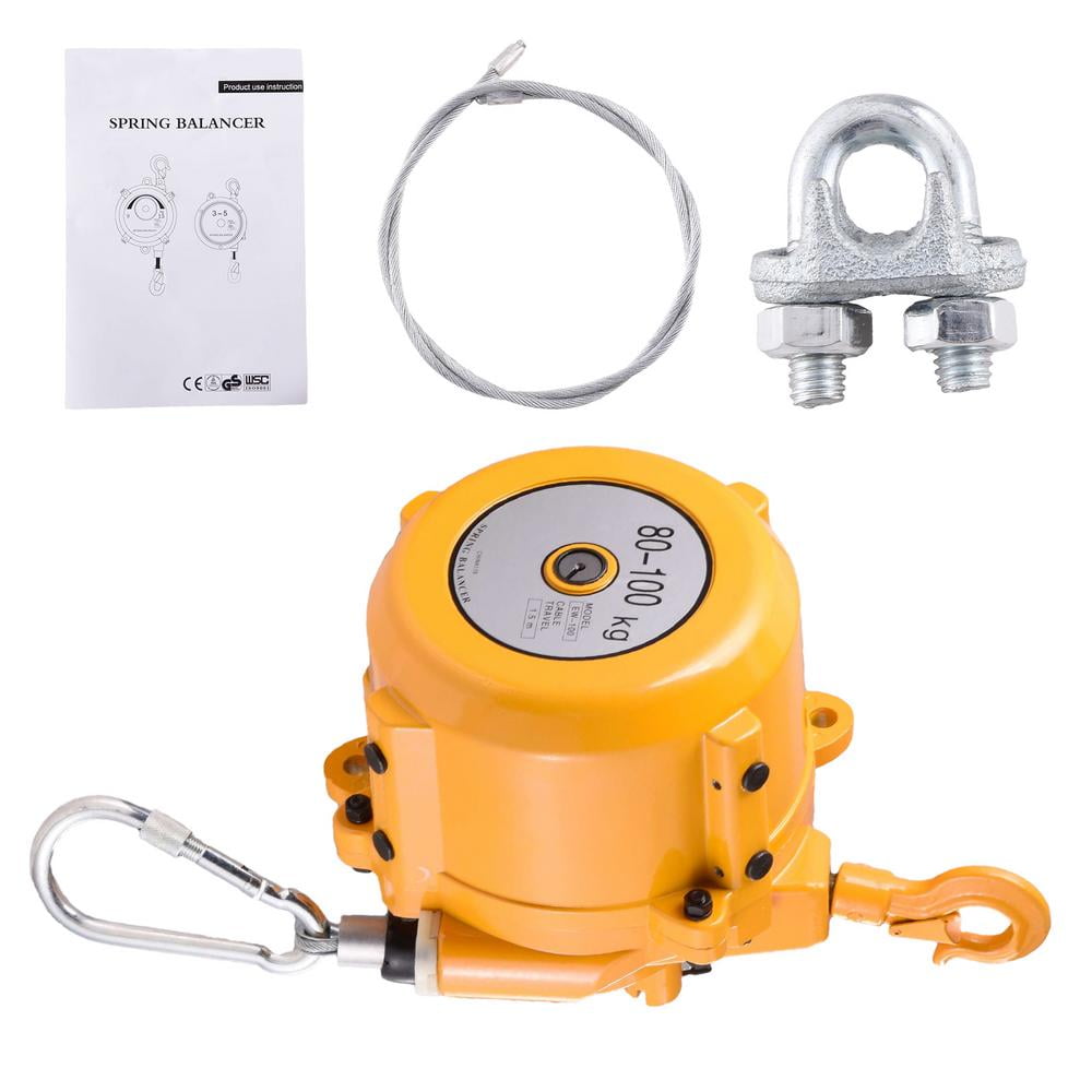 Mulaxen Spring Balancer, 176 lbs - 220 lbs Bearing Retractable Toola ...