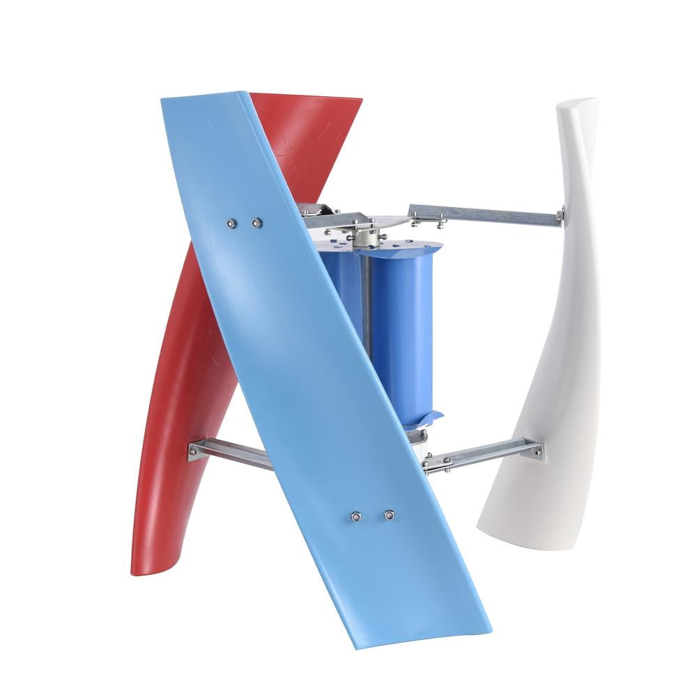 Mulaxen Vertical Wind Turbine, 400W No Noise Vertical Axis Wind Turbine ...