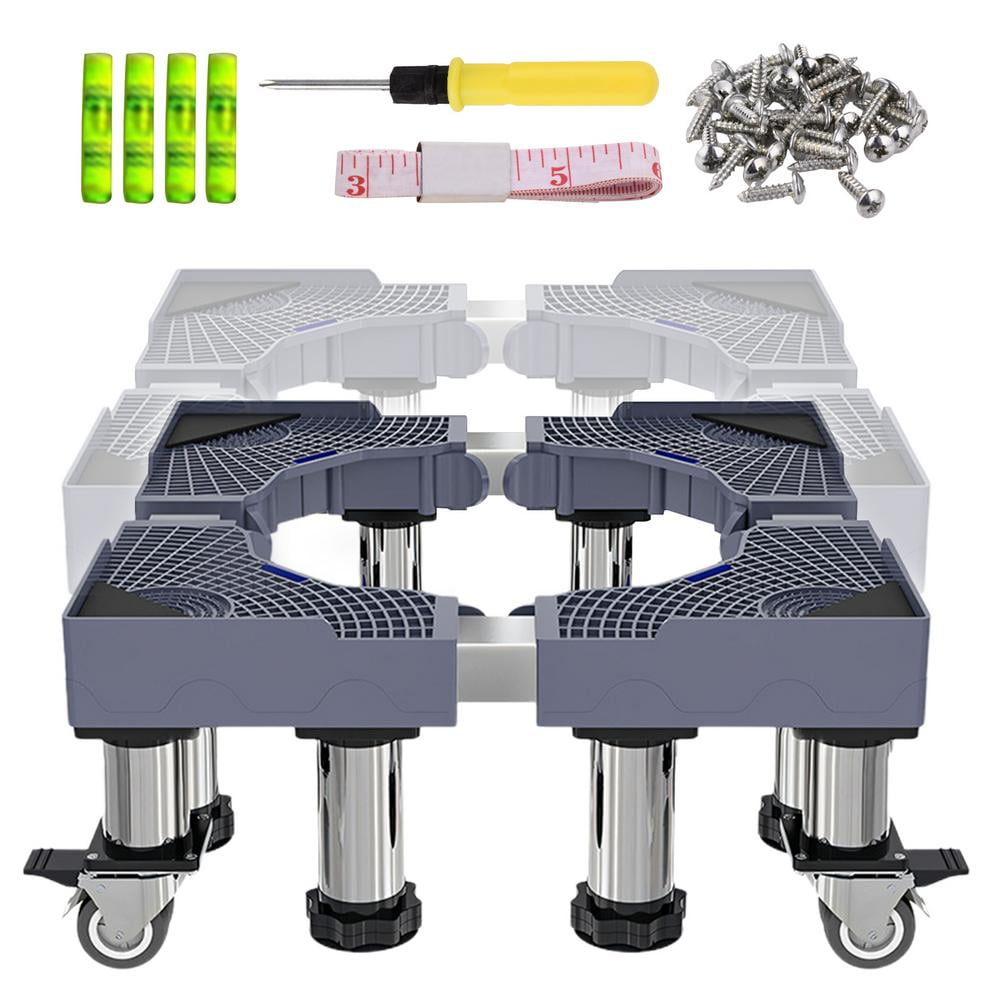 Mulaxen Washing Machine Stand Washing Machine Pedestal Heavy Duty ...