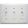 Mulberry 86073 3-Gang Toggle Light Switch Wall Plate, Standard Size ...