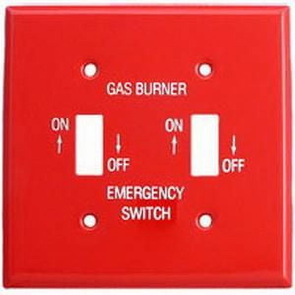 Mulberry 41021 Flush Mount Standard Size 2-Gang Toggle Switch Box Gas ...