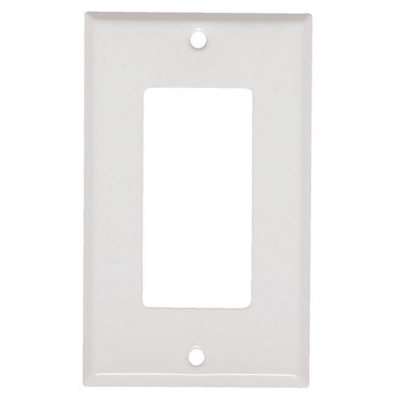 Mulberry Metals 86401 1 Gang 1 GFCI Opening Steel Wall Plate- White ...
