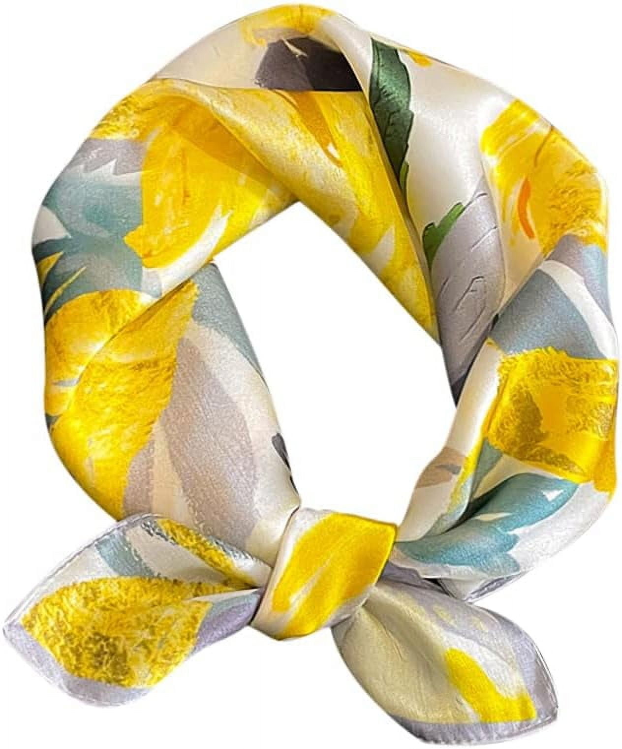 Mulberry Silk Scarfs Neck Scarf 21"x21" Small Square Scarfs hair scarf ...