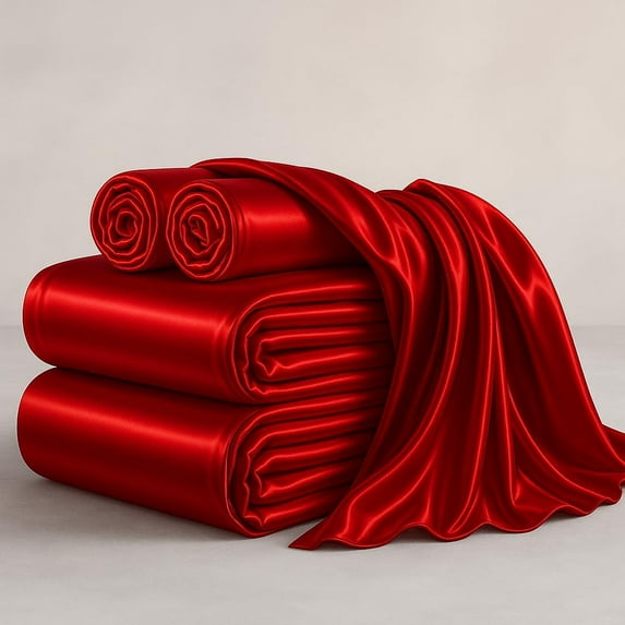 Mulberry Silk Sheet Set 4Pcs, 6A Grade 12 Momme Mulberry Silk Bed ...